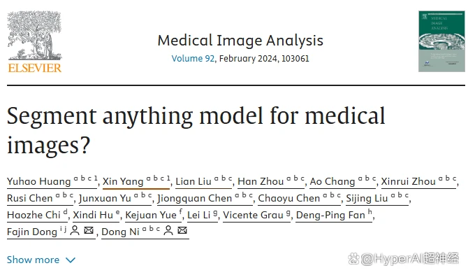 SAM 2最新应用落地！牛津大学团队发布Medical SAM 2，刷新医学图像分割SOTA榜 - 哔哩哔哩