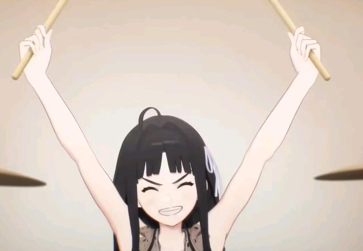 《Girls Band Cry》第4回表情包大全 - 哔哩哔哩