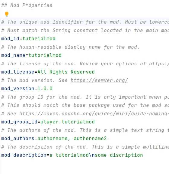 mc Forge1.20.1模组开发（2）：修改mod名称，属性 - 哔哩哔哩