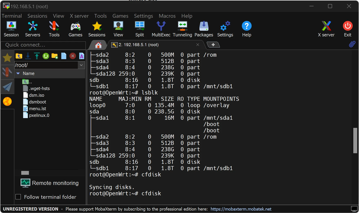 openwrt overlay 扩容，软件包扩容 - 哔哩哔哩