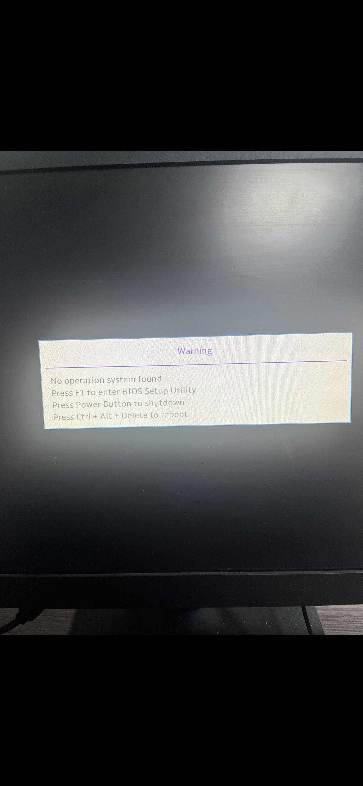 联想开机显示no operation system found解决办法 - 哔哩哔哩