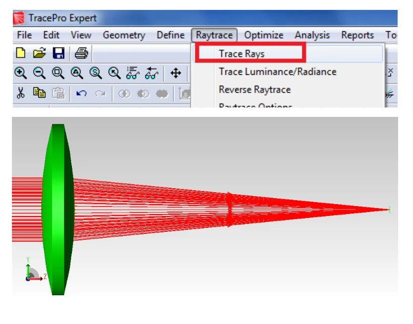 【技术文章】TracePro零基础入门-单透镜设计 - 哔哩哔哩