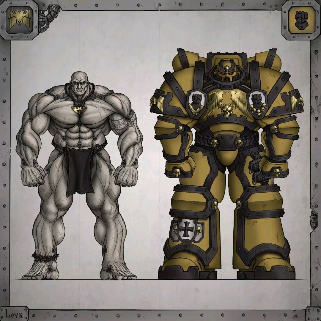 战锤40k动力甲 群像 - 哔哩哔哩