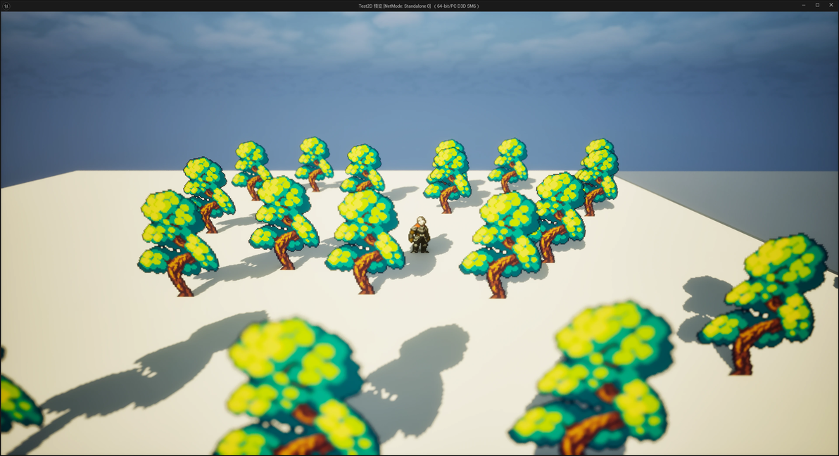 HD-2D画面技术实现分享 - 哔哩哔哩