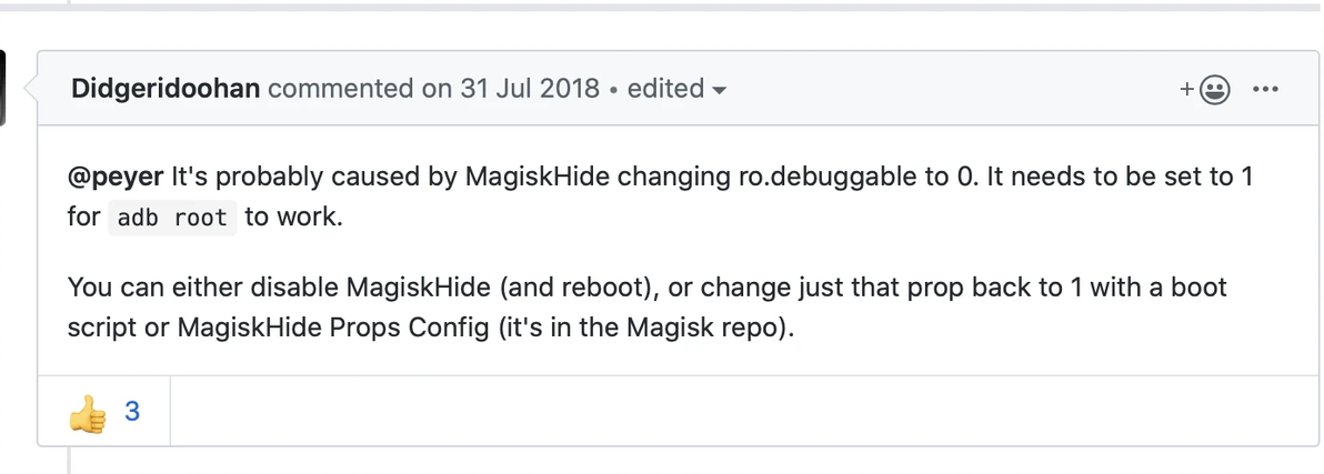 解决 'adb root' 时提示 'adbd cannot run as root in production builds' - 哔哩哔哩