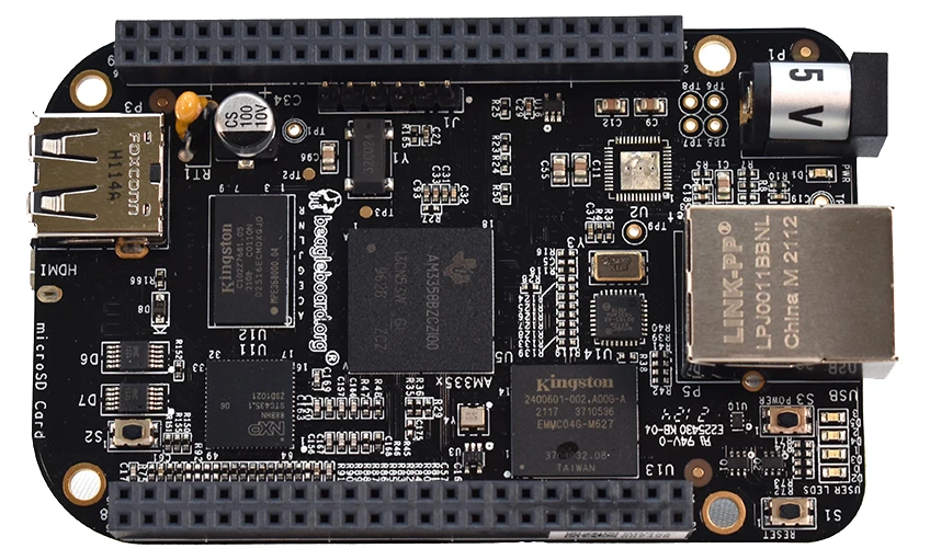 想整一款Linux开发板耍耍？来看看这款BeagleBone Black - 哔哩哔哩