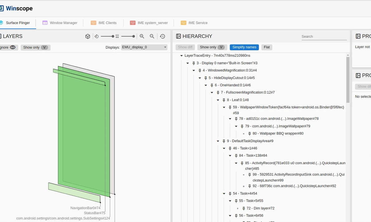 Winscope在aosp 13/14/15版本的使用及Windows系统使用相关总结 - 哔哩哔哩