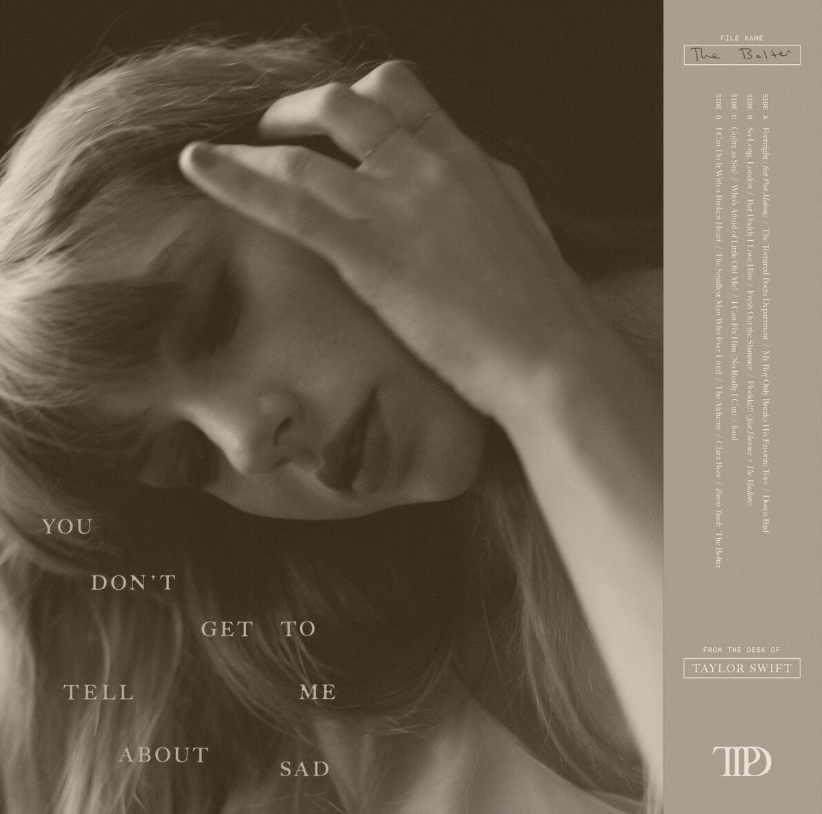 Taylor Swift TTPD 专辑高清封面汇总 - 哔哩哔哩