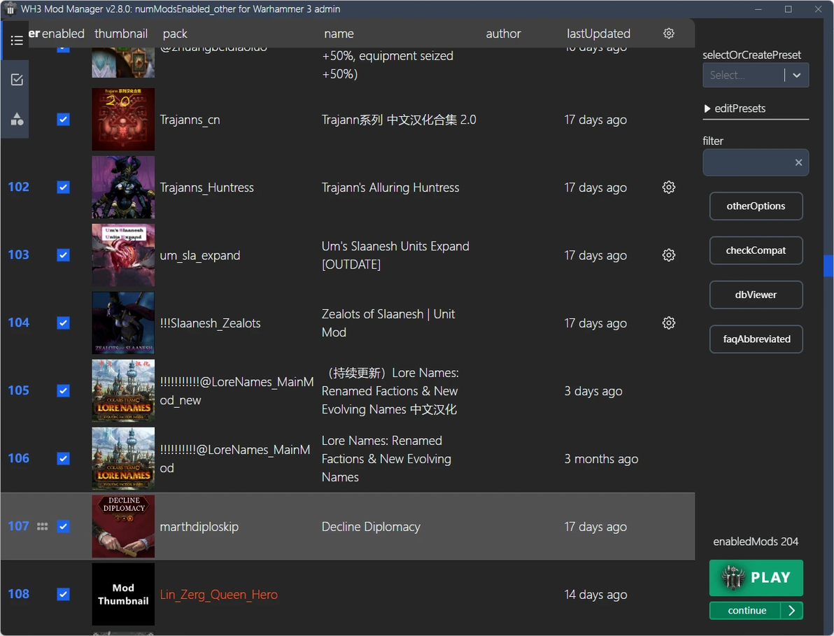 【搬运】战锤3MOD堕落妙影整合包24.11.7 - 哔哩哔哩