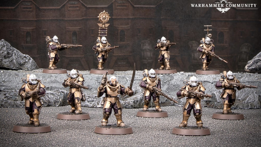 【战锤40K·太阳军】LEX：腓尼基亲选 - 哔哩哔哩