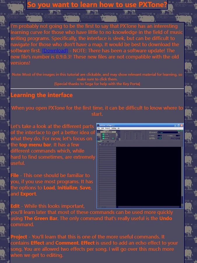 pxtone Collage使用教程(1) - 哔哩哔哩