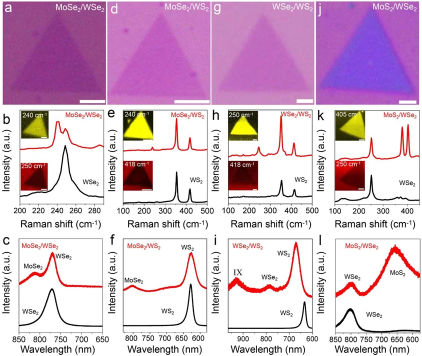 二维材料丨湖南大学段曦东教授课题组AM：铵辅助CVD工艺促进2D TMD垂直异质结的生长 - 哔哩哔哩