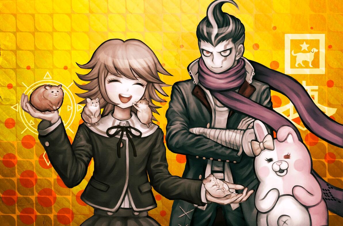 弹丸论破插画 - 哔哩哔哩