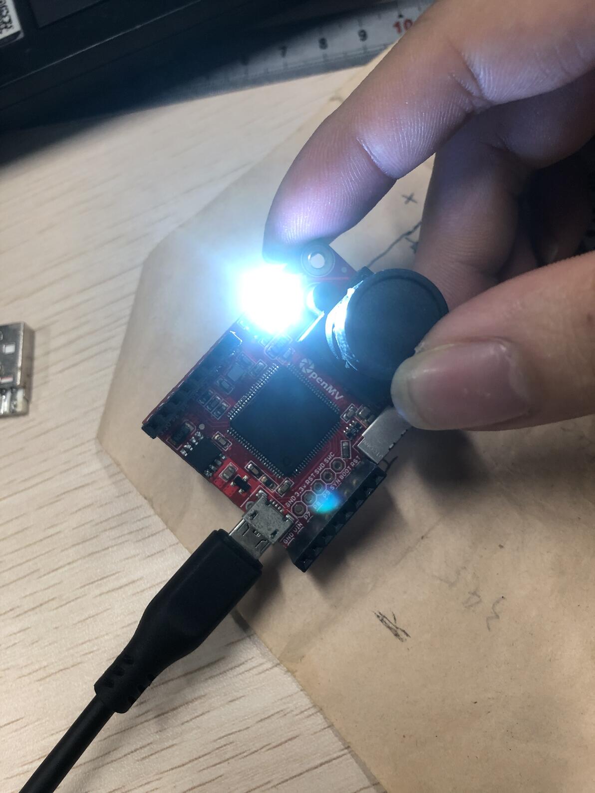 OpenMV3(STM32H743)更换H750,刷写OpenMV4修复过程。 - 哔哩哔哩