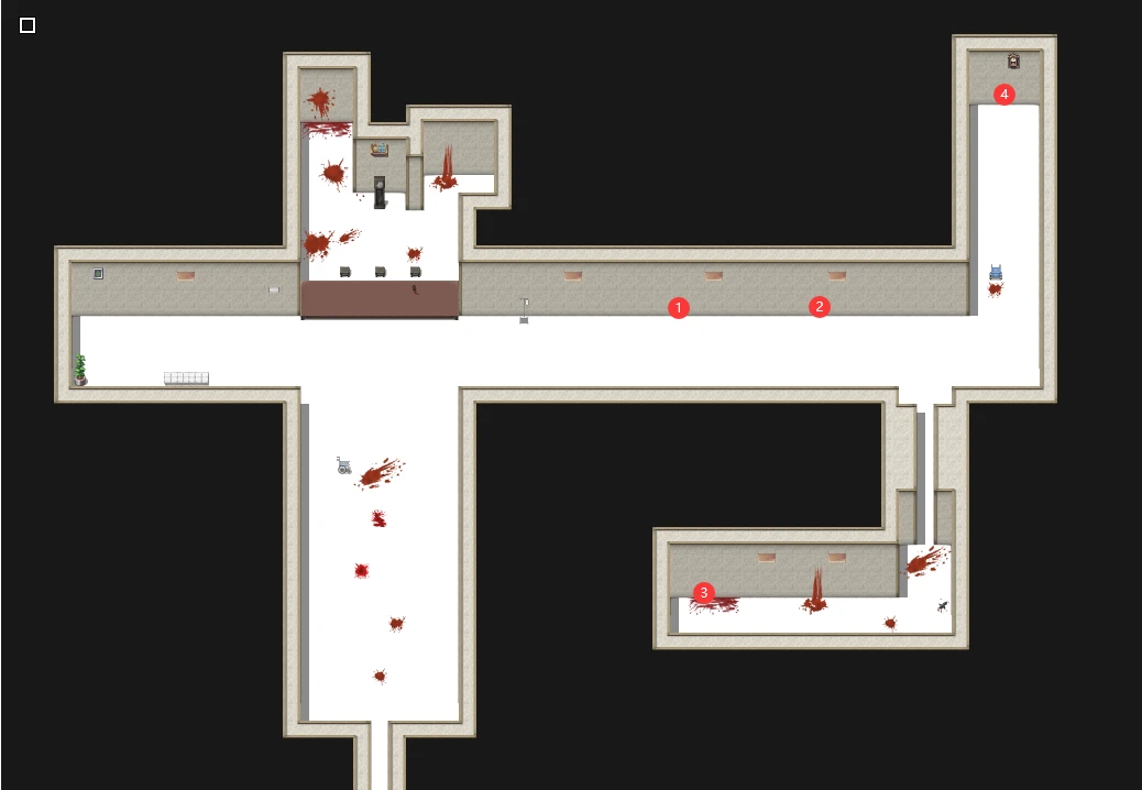 blacksouls2 地图篇（10）精神病栋· - 哔哩哔哩
