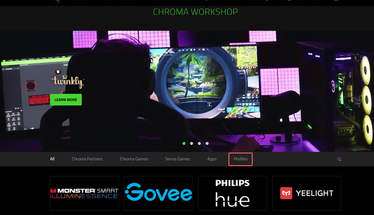 【免费】雷蛇CHROMA STUDIO（高级效果）灯光配置资源分享 - 哔哩哔哩