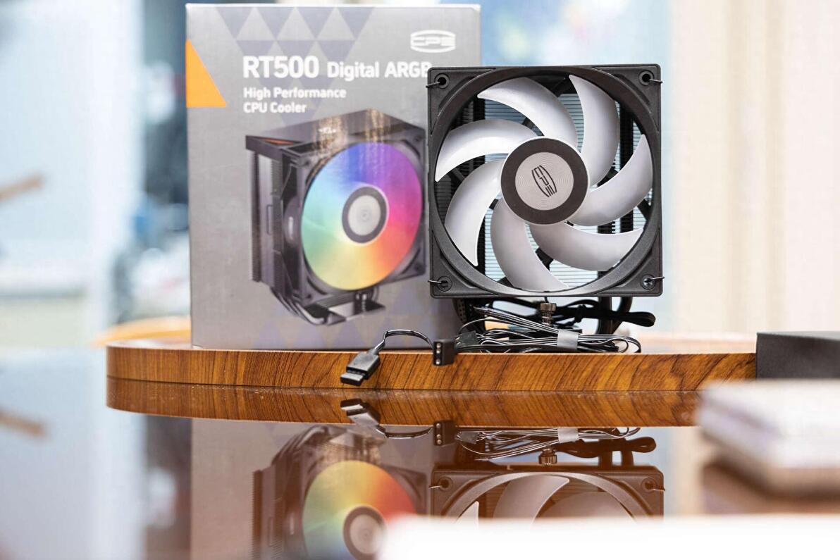 百元风冷可以压AMD R7 9700X吗？超频三RT500数显风冷测试 - 哔哩哔哩