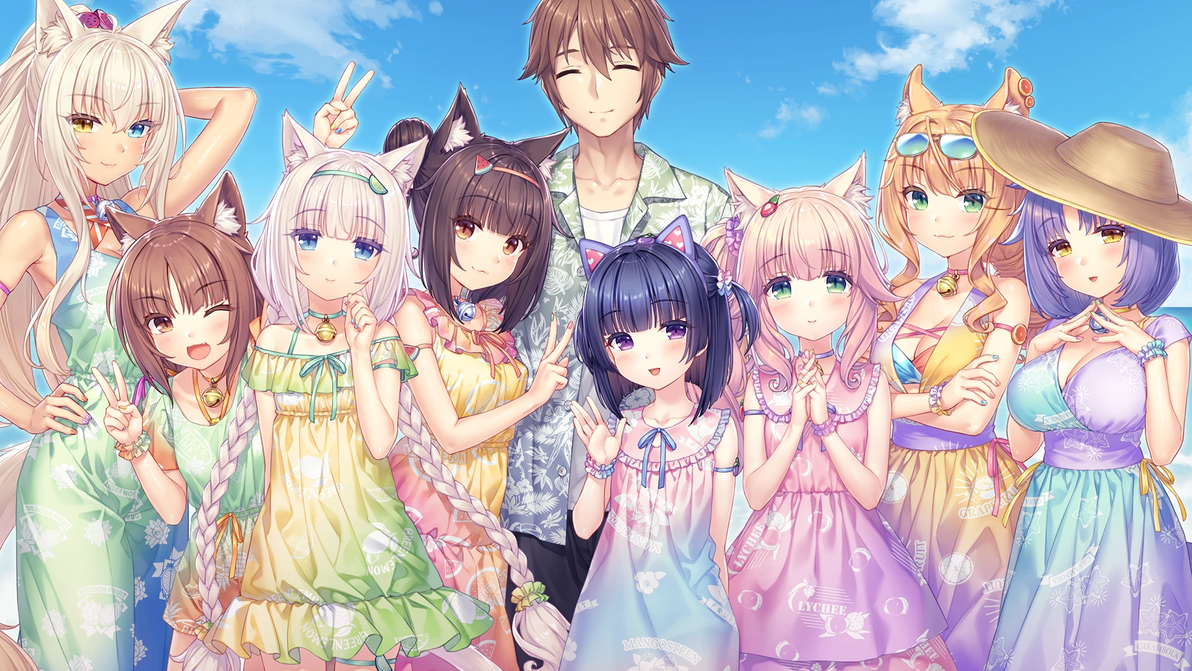 《猫娘乐园（Nekopara After）》全CG（CG-Galgame-NEKOWORKs08-2025081302） - 哔哩哔哩