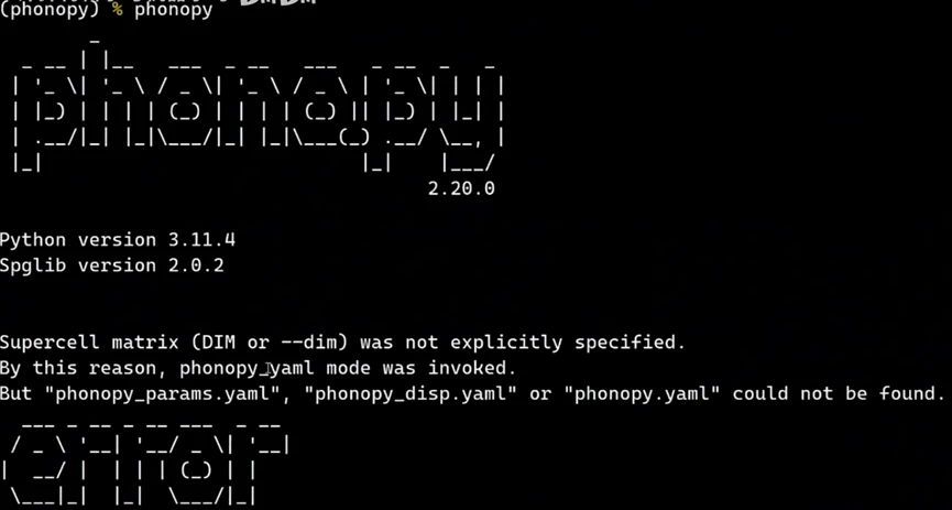 linux系统phonopy安装流程 - 哔哩哔哩