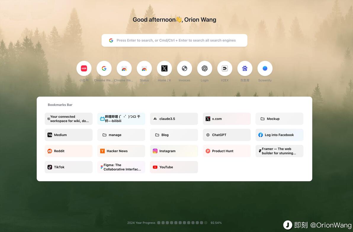 Tabmark-Bookmark New Tab Chrome 插件 - 哔哩哔哩