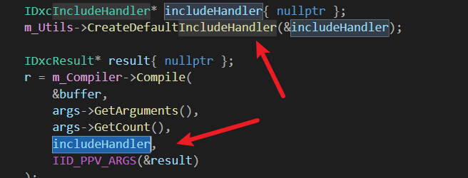 DXC编译带包含文件的HLSL报错问题的解决方案 - 哔哩哔哩