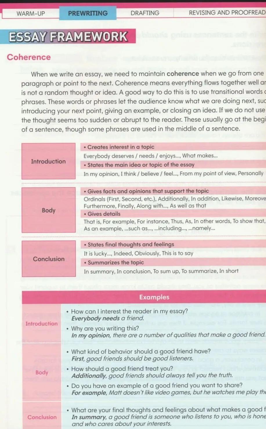【资源】《Writing Framework》从造句、段落到文章，完美解决英文写作 - 哔哩哔哩