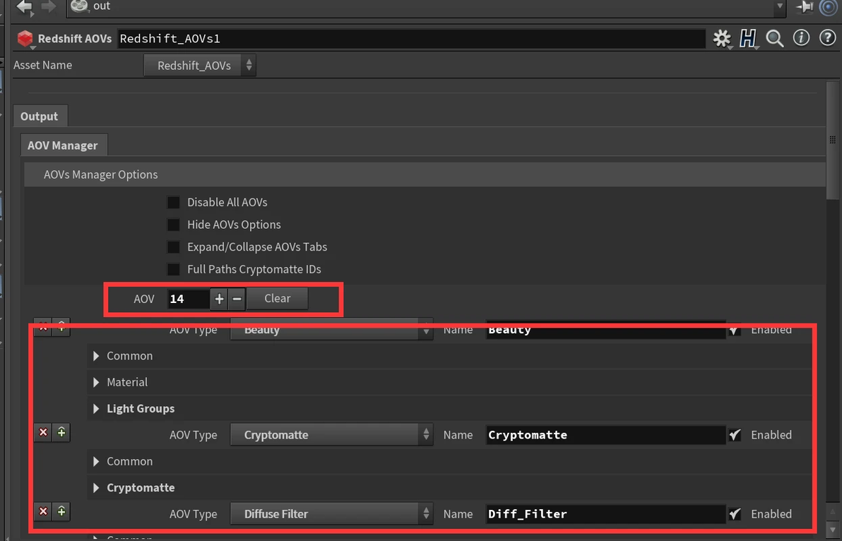 redshift在houdini中使用以及AOV的设置 - 哔哩哔哩