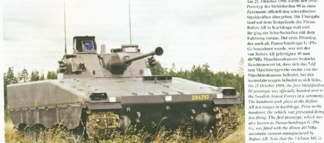 CV9040步兵战车的博福斯40/70B速射炮 - 哔哩哔哩