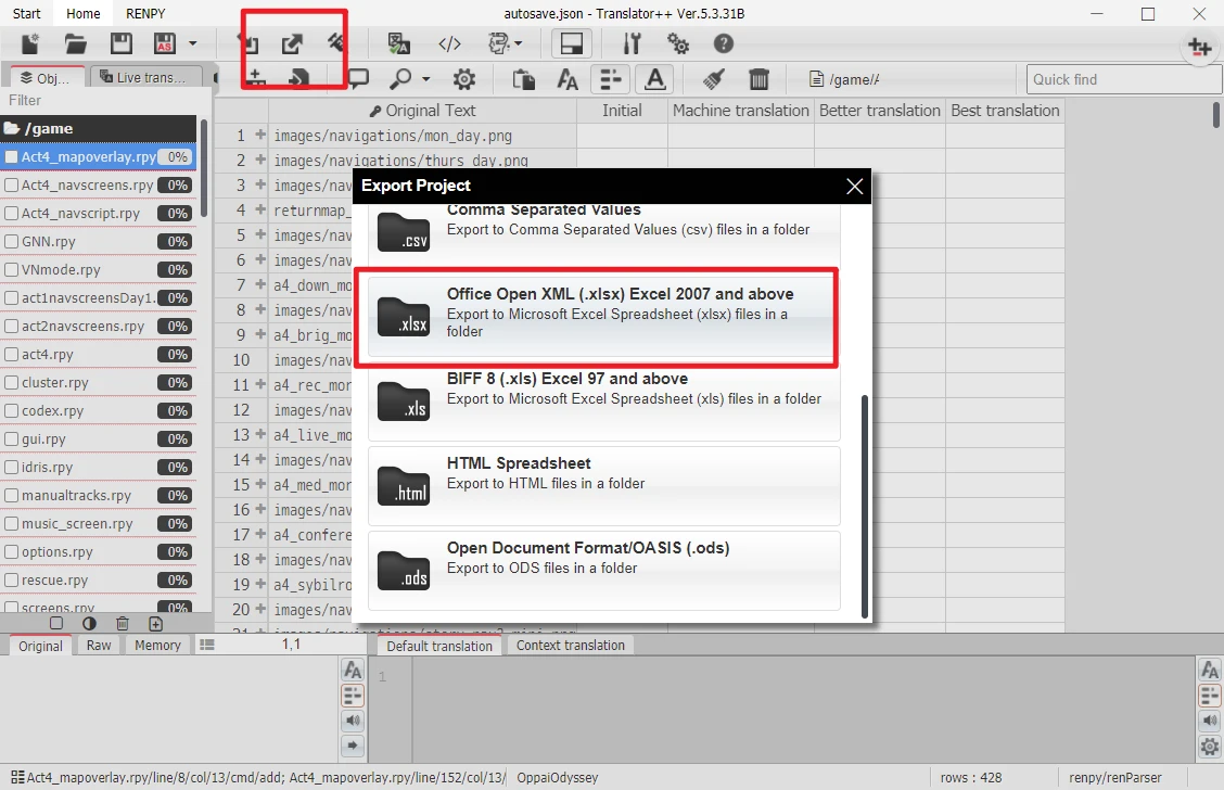 用AiNiee+ChatGPT翻译renpy游戏 - 哔哩哔哩