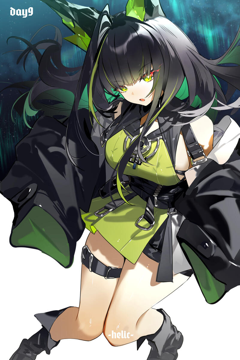 二次元图鉴 | 《明日方舟》Mon3tr（壁纸美图·第1086辑） - 哔哩哔哩