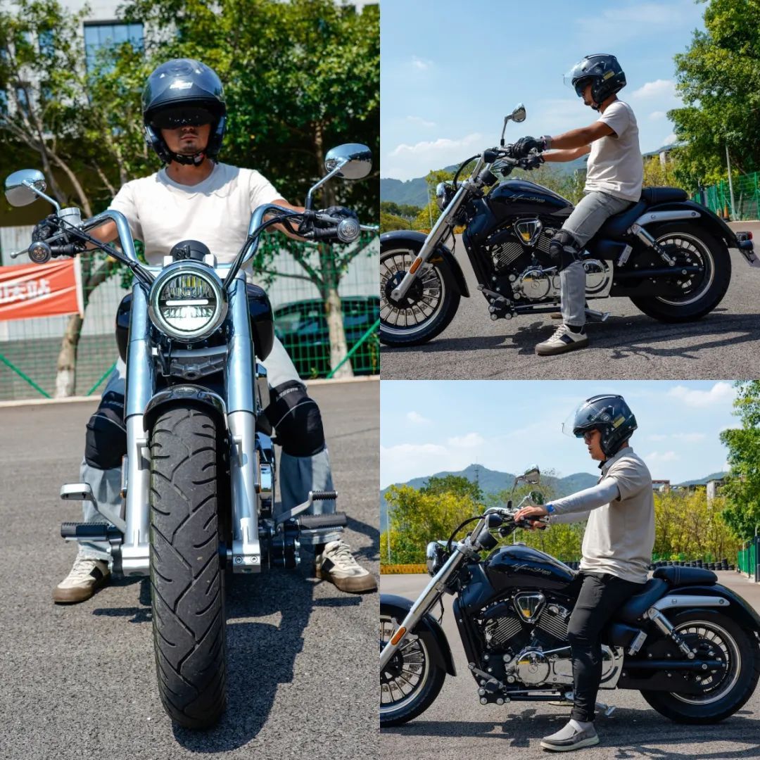 纯正美式巡航，操控却不美式—21999元力帆V400动态测评 - 哔哩哔哩