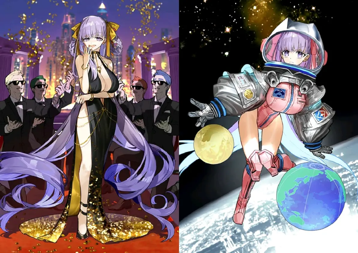 FGO迪拜BB、泳装雨神、泳装bx技能介绍，BB辅助光炮双宝具 - 哔哩哔哩