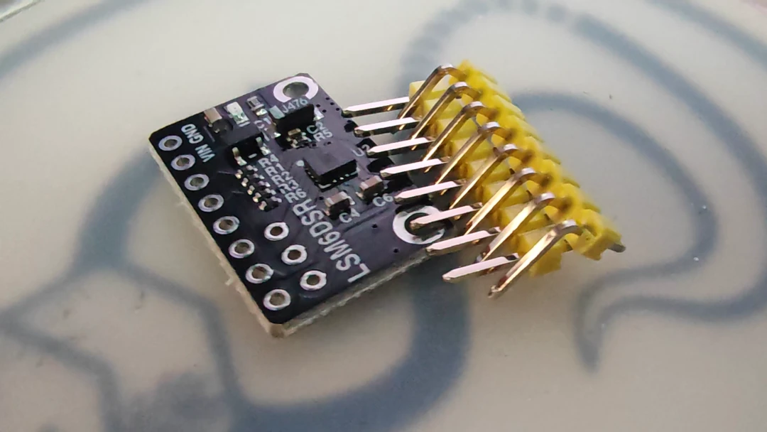 测试LSM6DSV - 哔哩哔哩