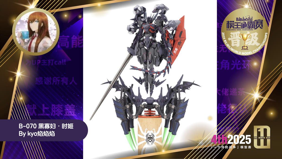 2025BW模王争霸赛冠军总决赛晋级名单 - 哔哩哔哩