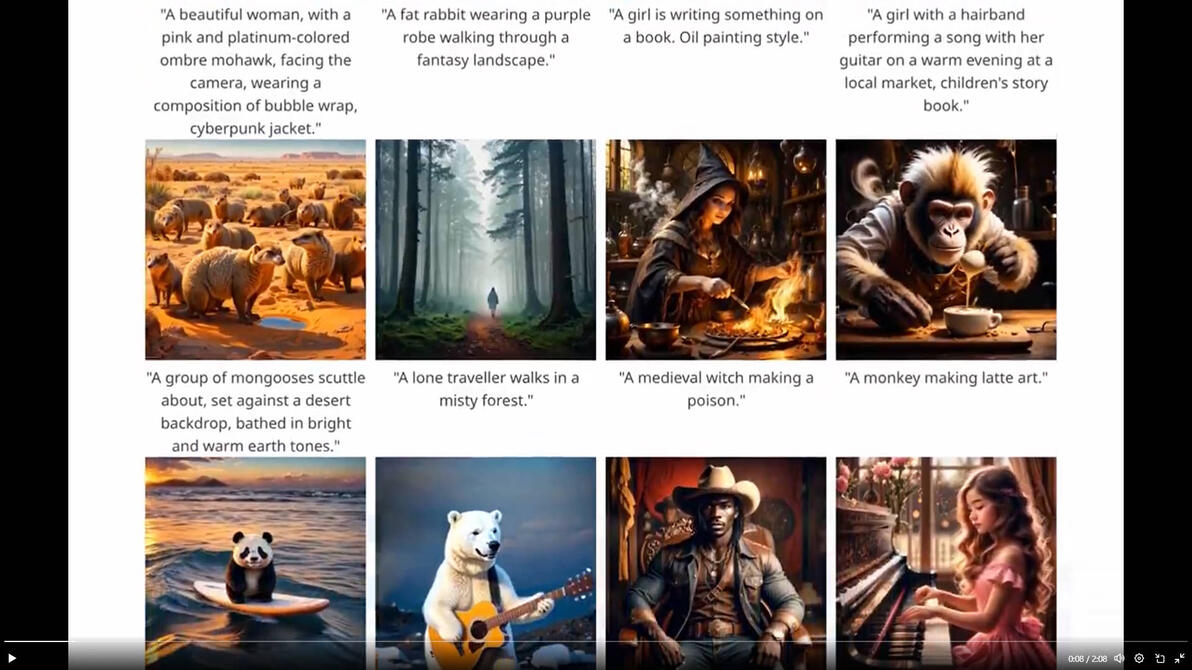 MagicVideo-V2: 高质量文字生成视频 - 哔哩哔哩