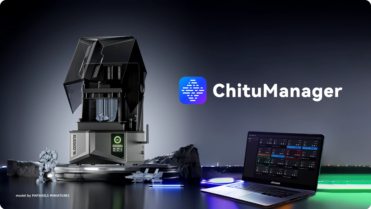 CHITUBOX Basic V2.1 开启3D打印数字化网络管理 - 哔哩哔哩