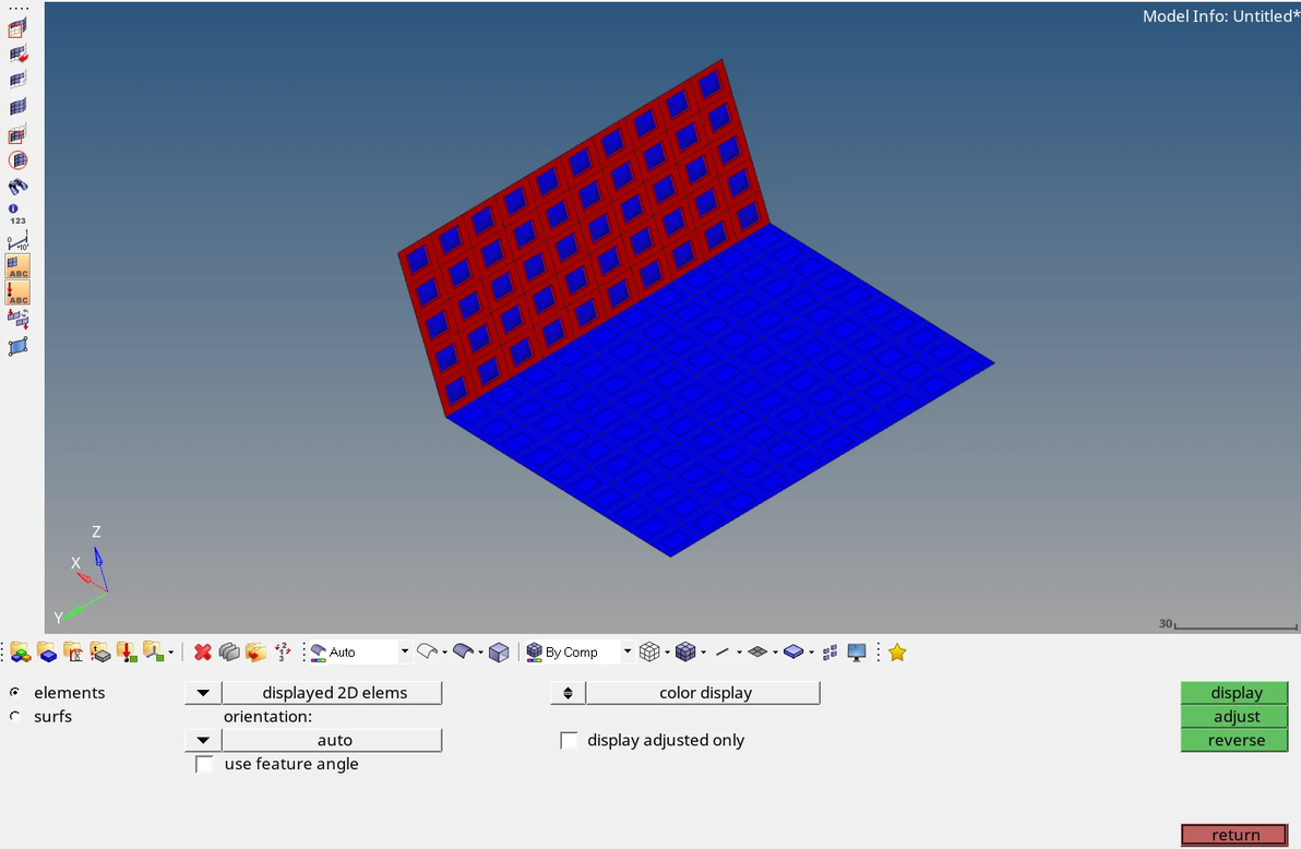 Hypermesh如何修改单元的法向 - 哔哩哔哩