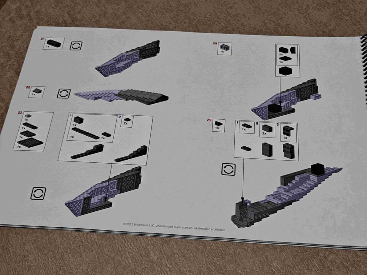 Brickmania MKV SOC 特种作战突击艇 低清原拍 搭建图纸（2/2） - 哔哩哔哩