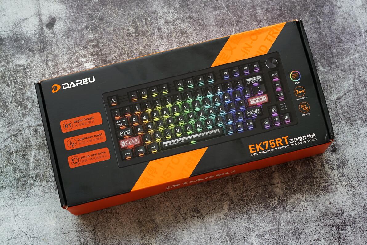 磁轴确实爽，不信你试试丨达尔优EK75 RT键盘深度测评 - 哔哩哔哩