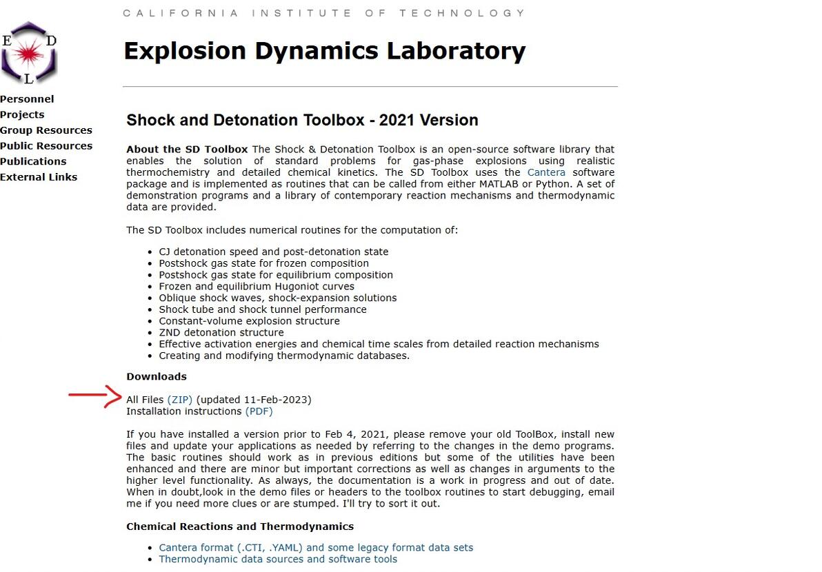 cantera和sdtoolbox在Matlab中的安装教程 - 哔哩哔哩