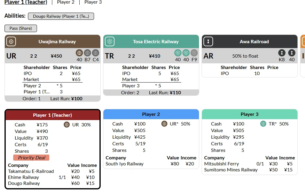 18xx网站使用教程&四国1889游戏规则 - 哔哩哔哩