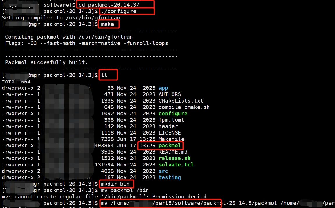 linux下安装packmol、vaspkit笔记 - 哔哩哔哩