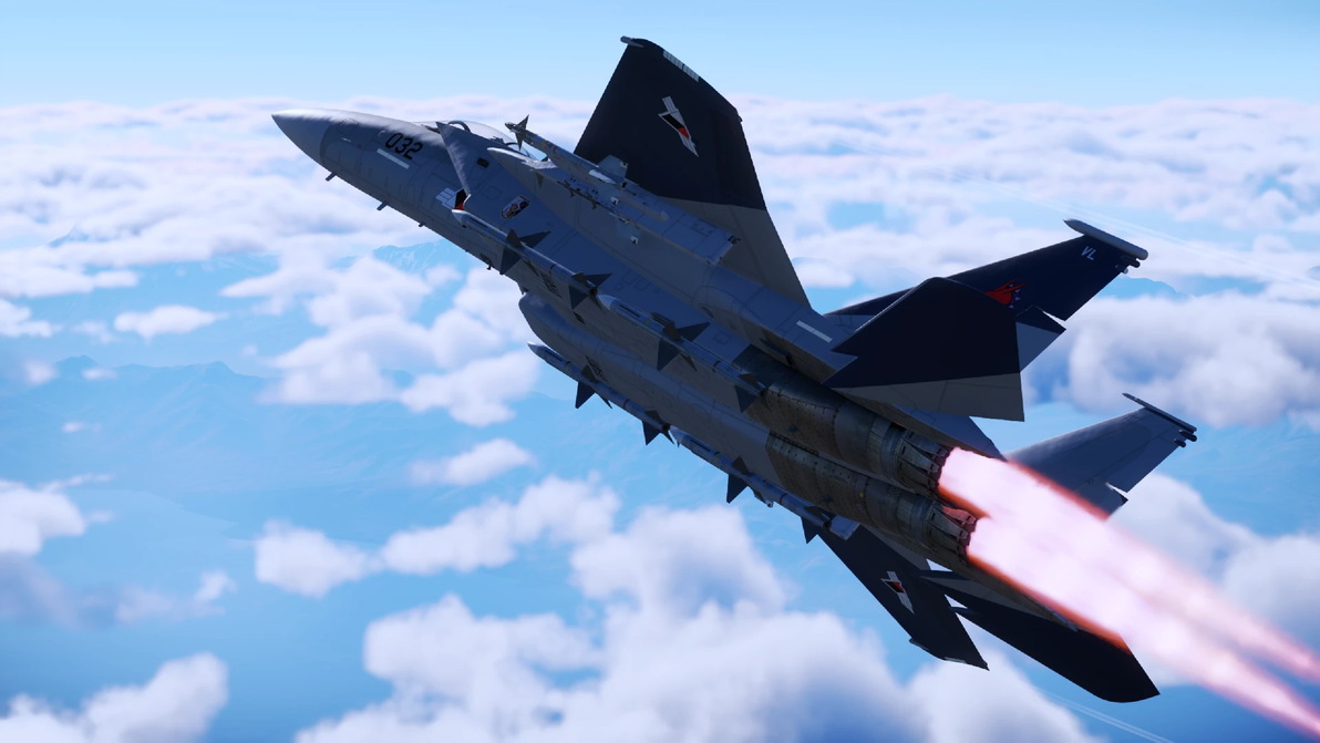 北境骑士，圆桌鬼神 GALM 1 CIPHER F-15A 摄影集【战争雷霆】 - 哔哩哔哩