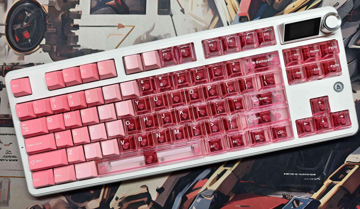 黑爵 MK87 三模机械键盘：把自定义玩明白的全能选手 - 哔哩哔哩