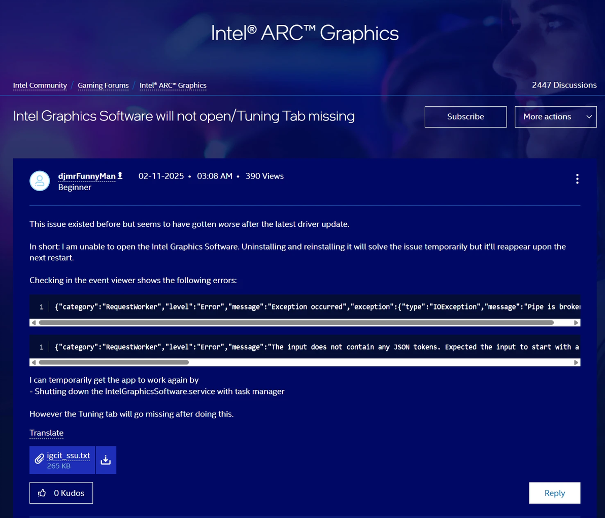 Intel Graphics Software无法运行修复方法 - 哔哩哔哩