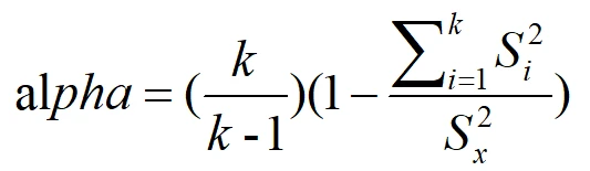 克伦巴赫α系数：可靠性测量的解析 - 哔哩哔哩