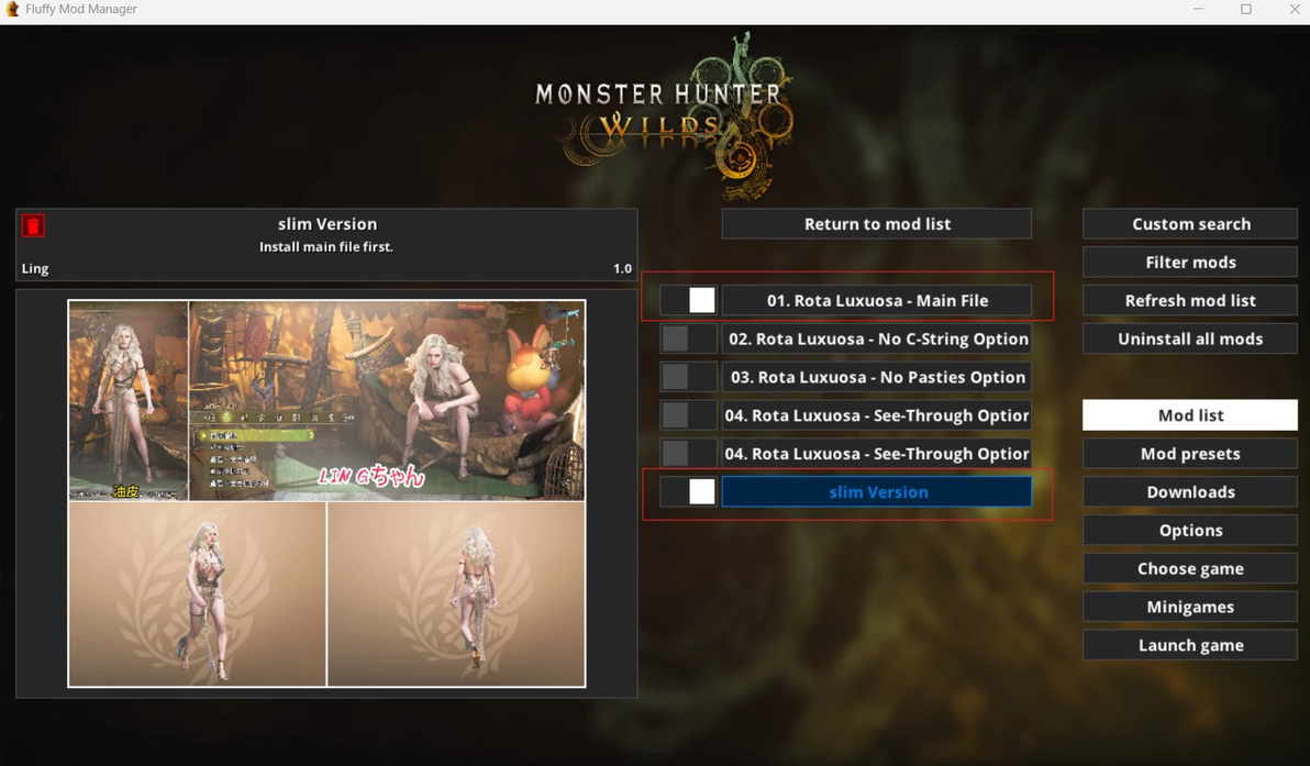 怪猎荒野Mod安装教程(ModManager) - 哔哩哔哩