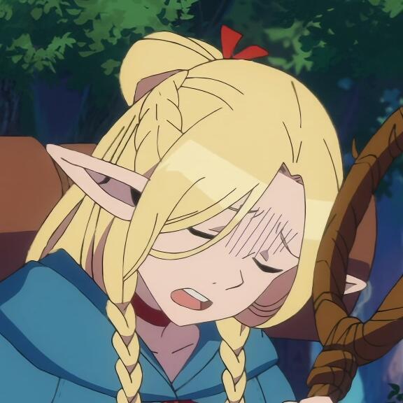 【自截／存档】《迷宫饭》——玛露西尔表情包＆头像（第一集） - 哔哩哔哩