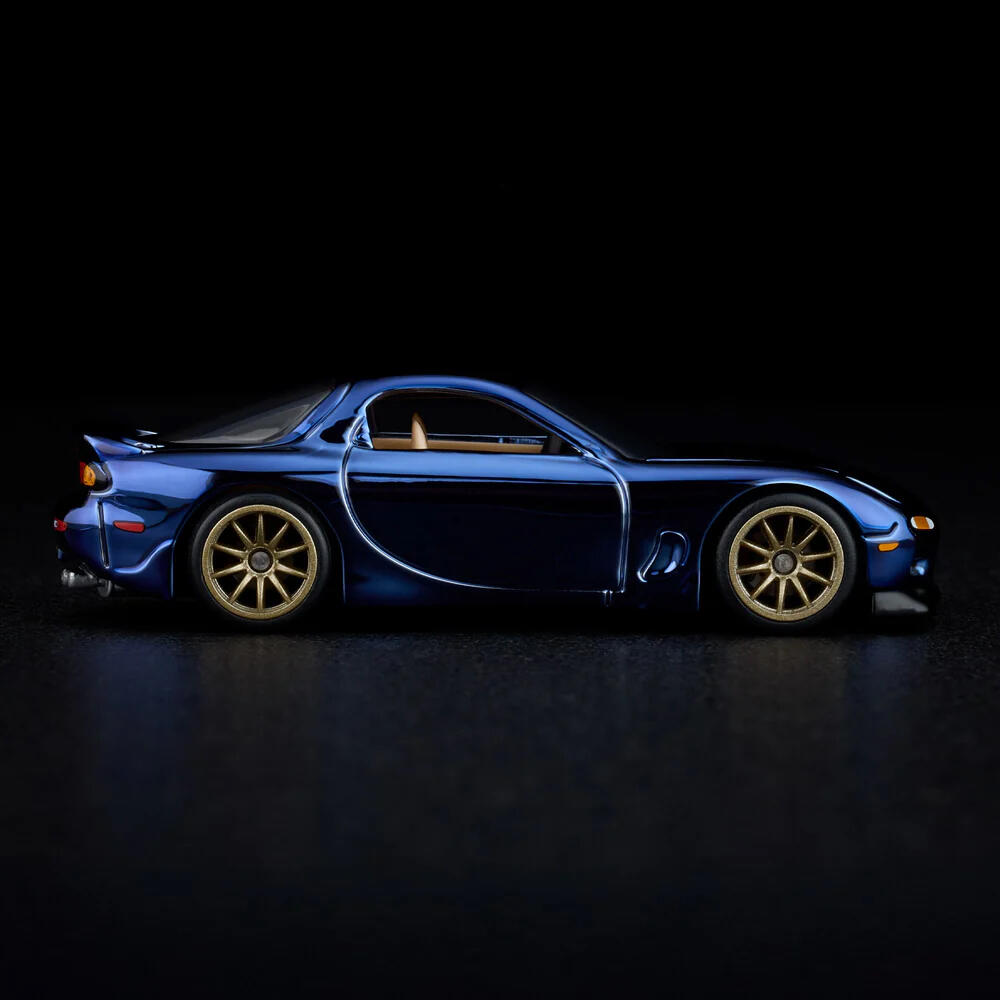 526) (风火轮 HotWheels) 最新风火轮RLC发售消息之-1993款马自达RX7 R-1电镀钢蓝色 - 哔哩哔哩