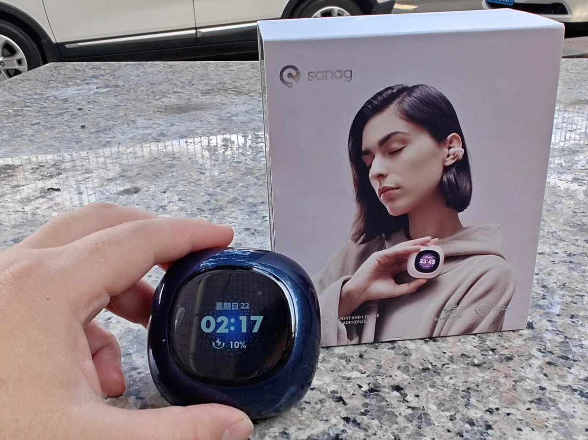 全彩触控，时尚科技新巅峰！欧阳娜娜同款Sanag 塞那 S5 PRO 耳机评测 - 哔哩哔哩